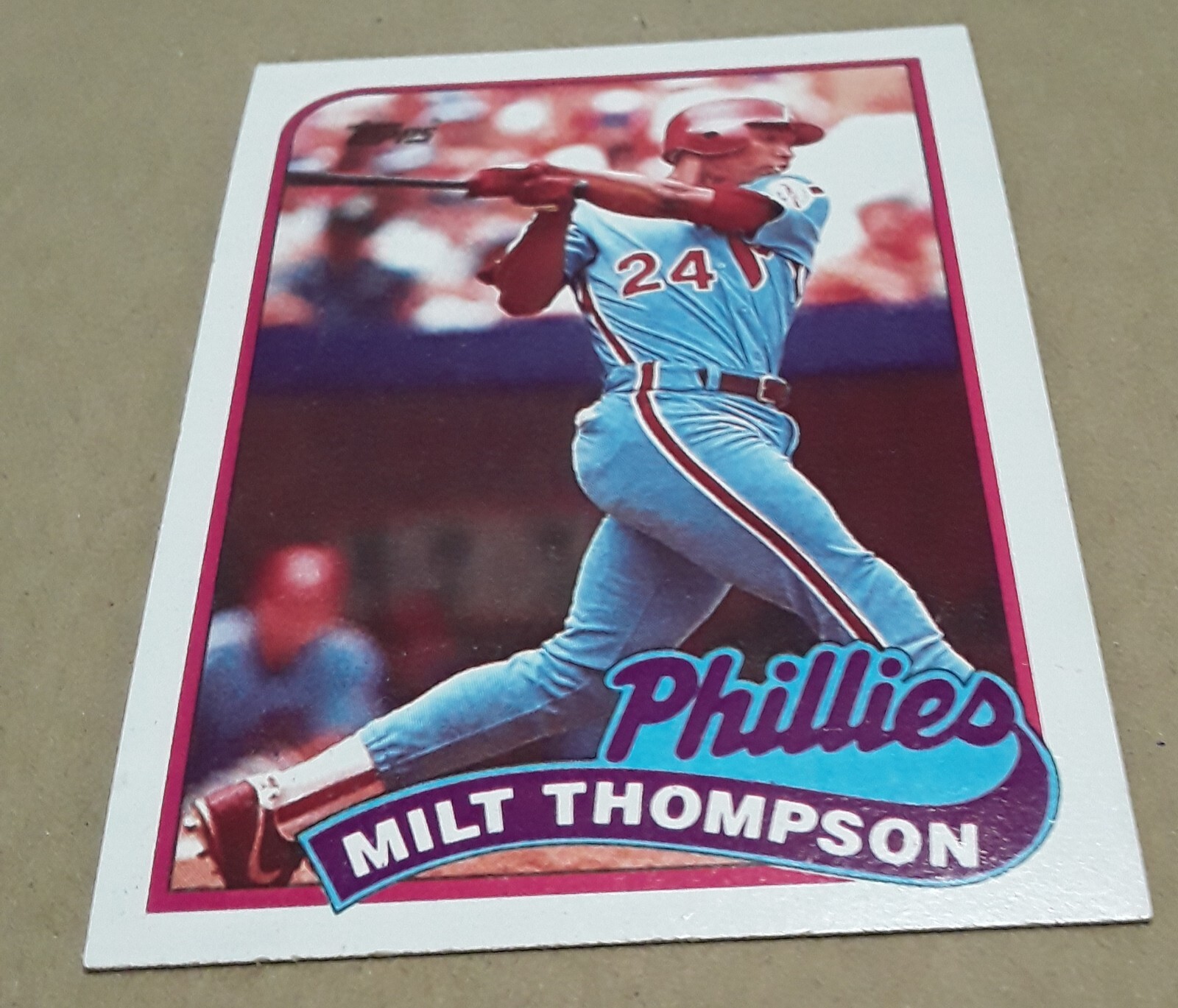 1989 Topps - #128 Milt Thompson for sale online | eBay