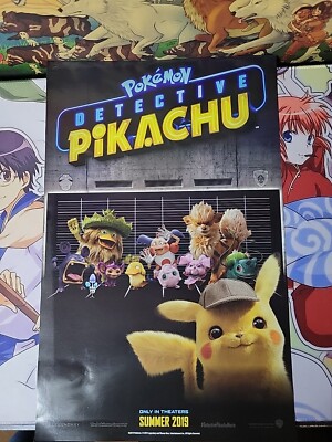 Pokemon Detective Pikachu 2019 GameStop Promo Poster - 11" x 17" | eBay