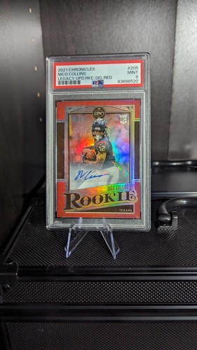 Nico Collins PSA 9 2021 Chronicles Legacy RC Autograph /50 | eBay