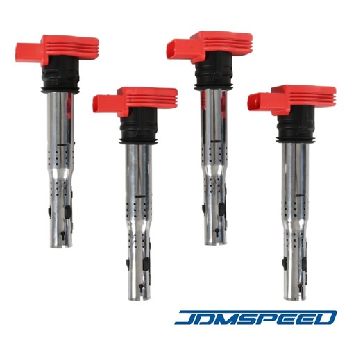 4Pcs Ignition Coil Pack For Audi A4 A5 R8 & VW Golf GTI 2.0T FSI ...