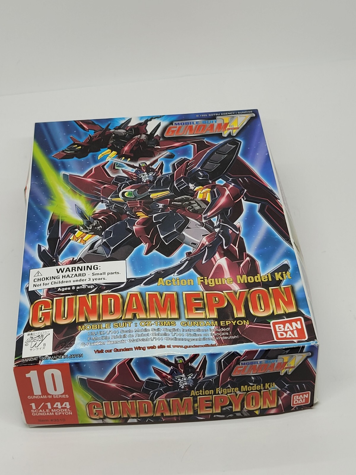 Japan Vintage 1995 Bandai GUNDAM Wing Epyon OZ-13MS Model Kit 1/144 ...