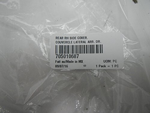 Can Am Maverick X3 XDS XRS Right Rear Taillight Cover Bezel #705010687 ...