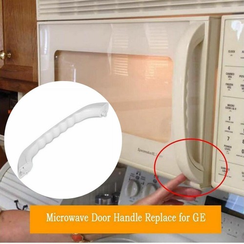 Microwave Door Pulling Handle White for GE Spacemaker XL JVM1330WW ...
