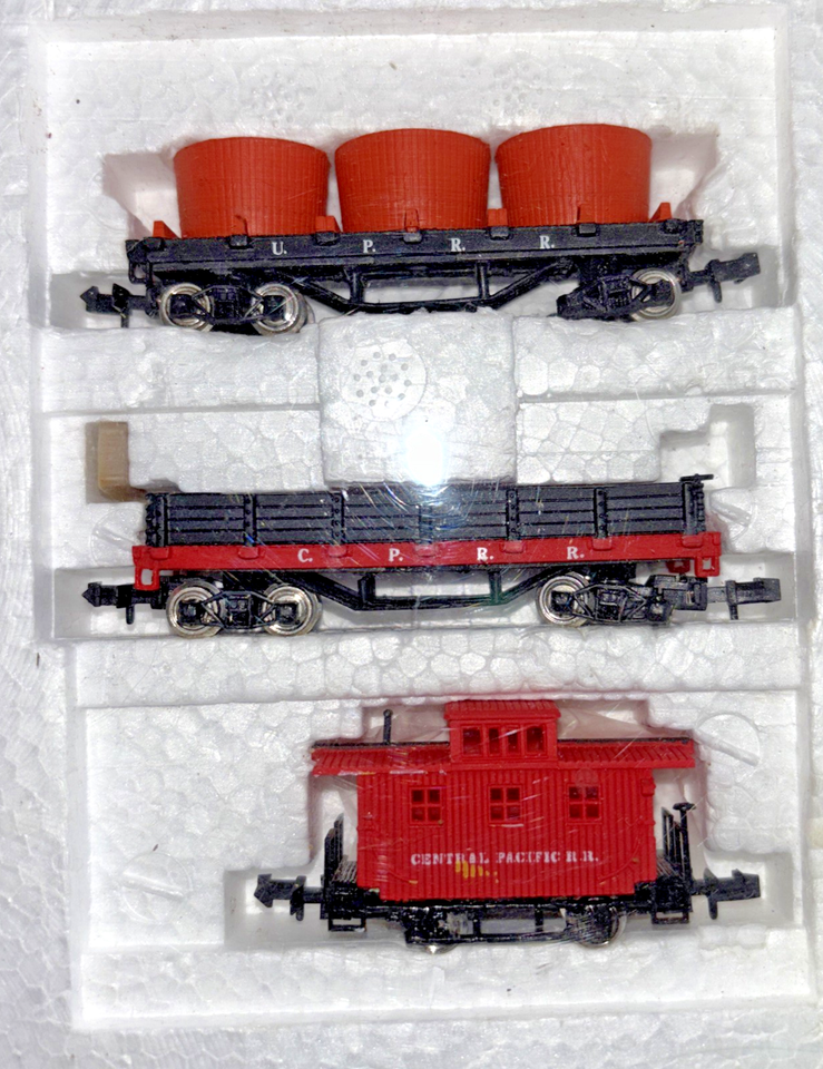 BACHMANN THE OLD TIMER N ELECTRIC TRAIN SET 4-4-0 NO. 24404 Locomotive ...