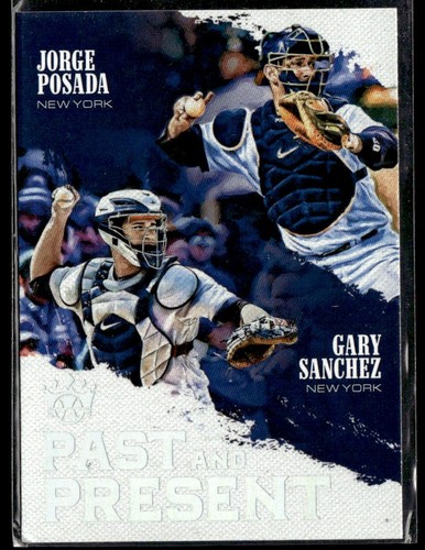 2018 Panini Diamond Kings #PP15 Gary Sanchez / Jorge Posada Baseball ...