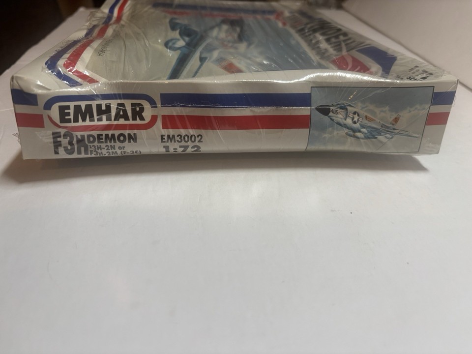 Emhar F3H Demon (F3H-2N or F3H-2M Model Kit 1/72 Scale #EM3002 SEALED ...