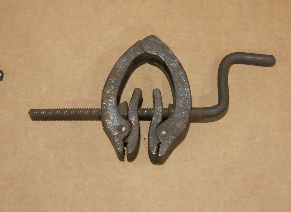 LOT of 3 vintage Cobbler's Tools 1854 patent Double-Lasting clamp rare ...