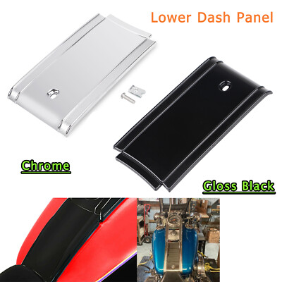 Gloss Black/Chrome Lower Dash Panel Fit For Harley Heritage Softail ...