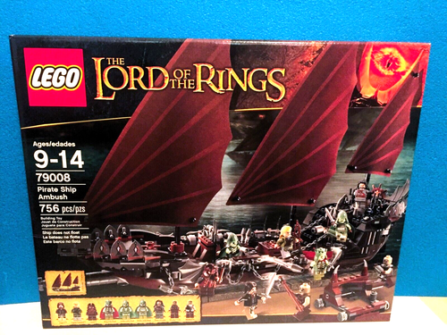 LEGO Lord of the Rings Pirate Ship Ambush 79008 LOTR Return Of The King ...