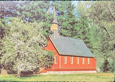 Postcard ~ 4649 ~ The Yosemite Chapel ~ California * * * * UNMAILED | eBay