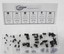 60 pcs 6 Sizes Emblem Script Clips Barrel Tubular Nuts CHEVY TRUCK ...