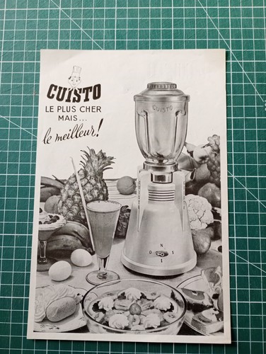 ZM129 belle publicité circa 1930 électroménager robot Windy Cuisto Ets ...