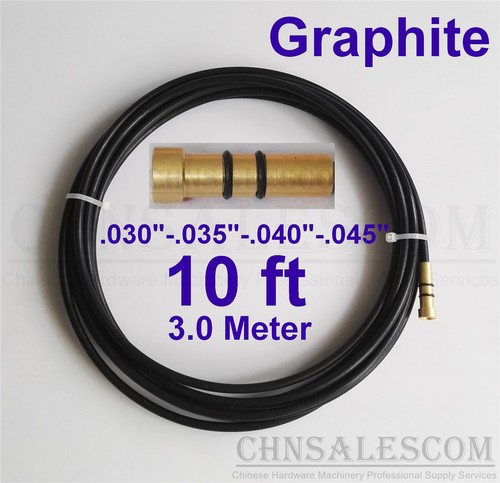 Graphite Liner 10ft MIG Welding Guns Wire Size .030"-.035"-.040"-.045 ...