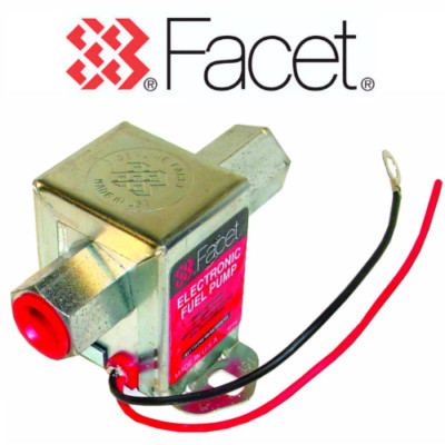 FACET ELECTRIC 24v FUEL PUMP - 4.5-9.0 PSI - 40151 / SS151 - 3/8th NPTF ...