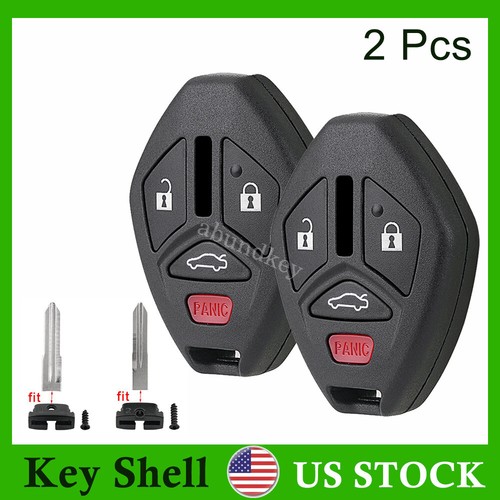 2 For 2006 2007 2008 2009 2010 2011 2012 Mitsubishi Eclipse Key Fob ...