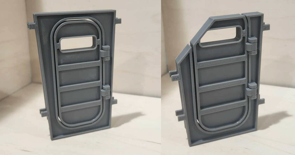 GI Joe Mobile Command Center Doors and Hatch | eBay