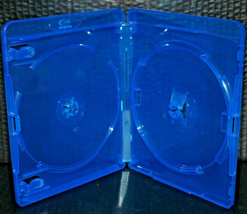 Amaray blu ray Cases 2 Disc 14 mm Brand new Replacement UK Made P&P ...