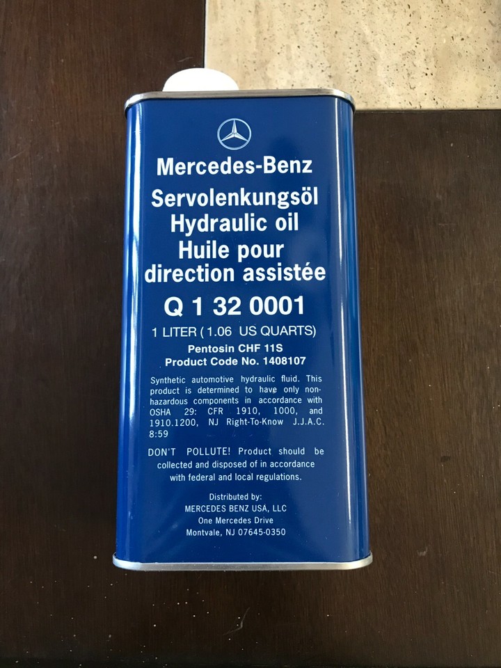 Genuine Mercedes Hydraulic ABC Oil Fluid CHF11S Made in Germany ...