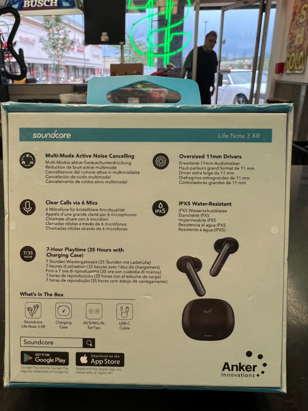 Soundcore - by Anker Life Note 3 XR True Wireless Noise Cancelling In ...