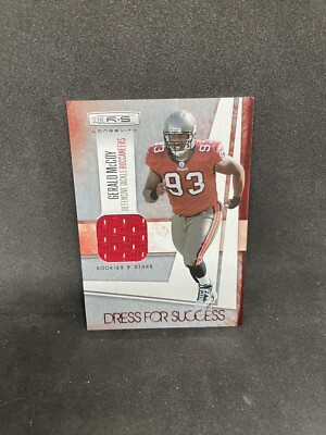 2010 Panini Rookies & Stars Gerald McCoy Rookie Patch Card #/249 Tampa ...