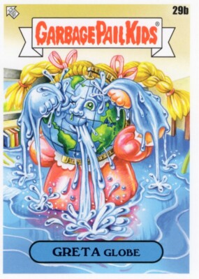 2020 GARBAGE PAIL KIDS GPK LATE TO SCHOOL BASE GRETA GLOBE 29b NM | eBay