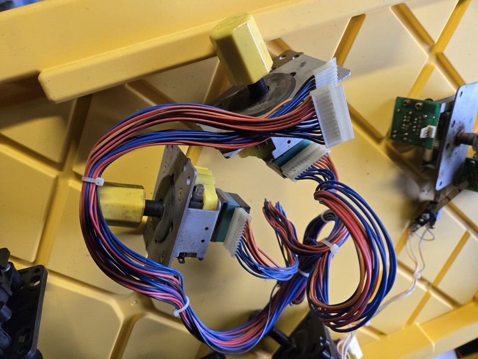 SNK rotary Joystick LS-30 SNK with Harness Arcade Ikari Etc..(untested ...