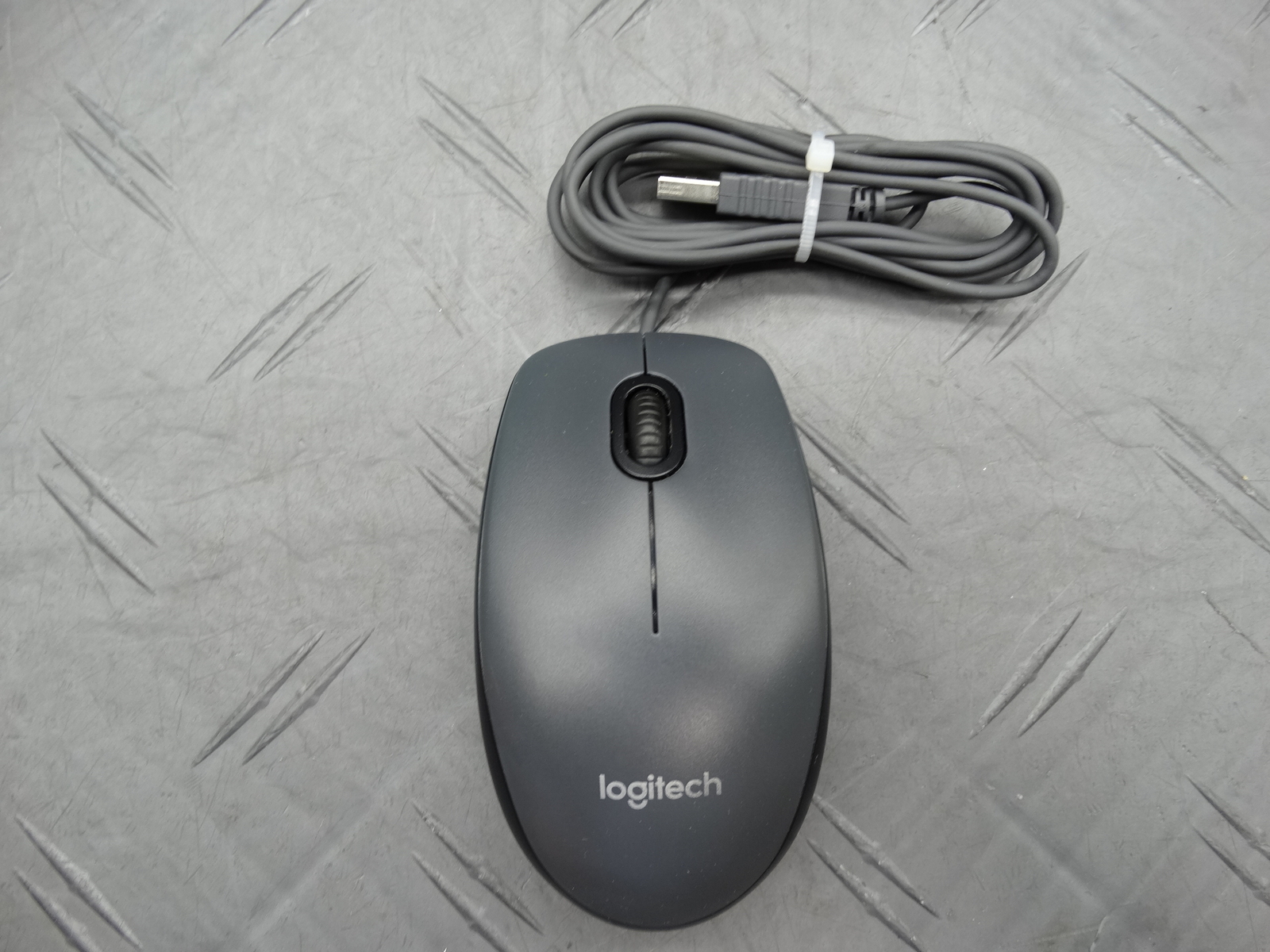 Logitech M100 Wired USB Optical Mouse Black M-U0026 PN: 810-002141 ...