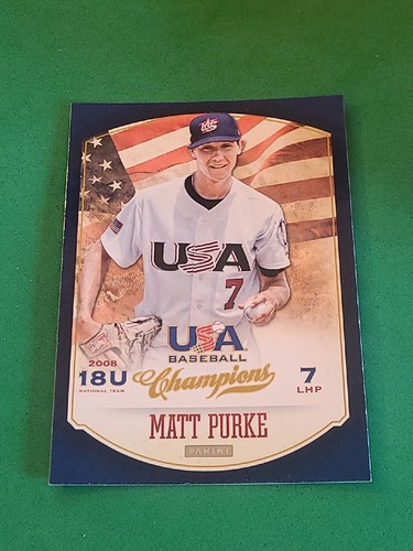 2013 Matt Purke Panini USA Baseball Champions #65 | eBay