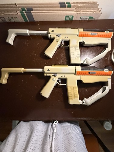 Sony PlayStation 3 PS3 Move Sharp Shooter Motion Controller Gun Bundle ...