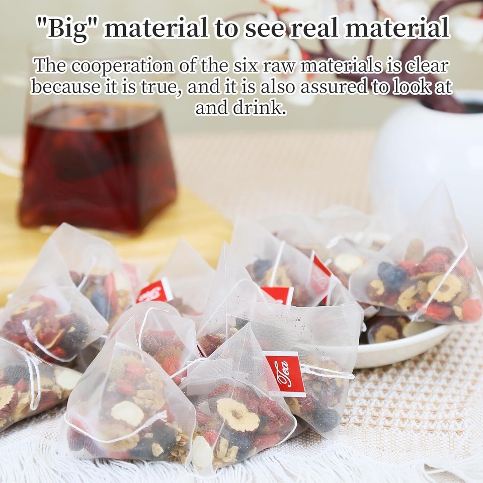 75PCS Ginseng six treasure tea , Kidney tea ,liver tea , red date kidney health | eBay