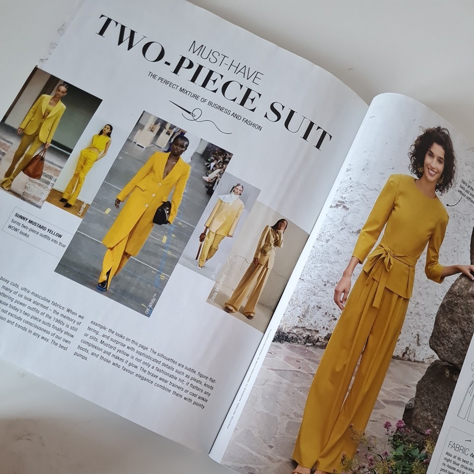Burda Style magazine Feb 2022 Patterns Sewing : Dresses Tops ...
