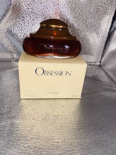 Obsession By Calvin Klein 1.7oz/50ml Cologne Original 80's Vintage new ...