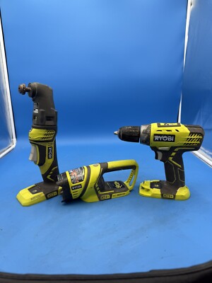 Ryobi 18v One Plus Tool Lot One+ Ryobi Cordless Tool LOT 3 Piece Lot ...