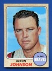 1968 Topps # 323 DERON JOHNSON ATLANTA BRAVES EX+ | eBay
