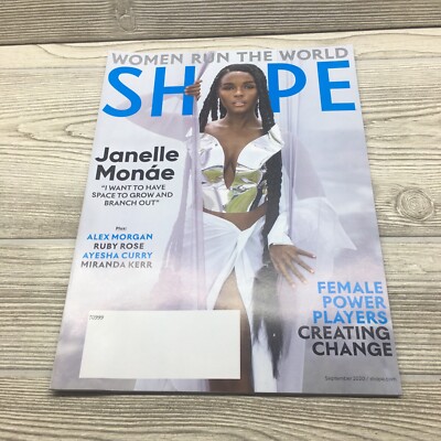 JANELLE MONAE - Shape Magazine September 2020 Female Power Players ...