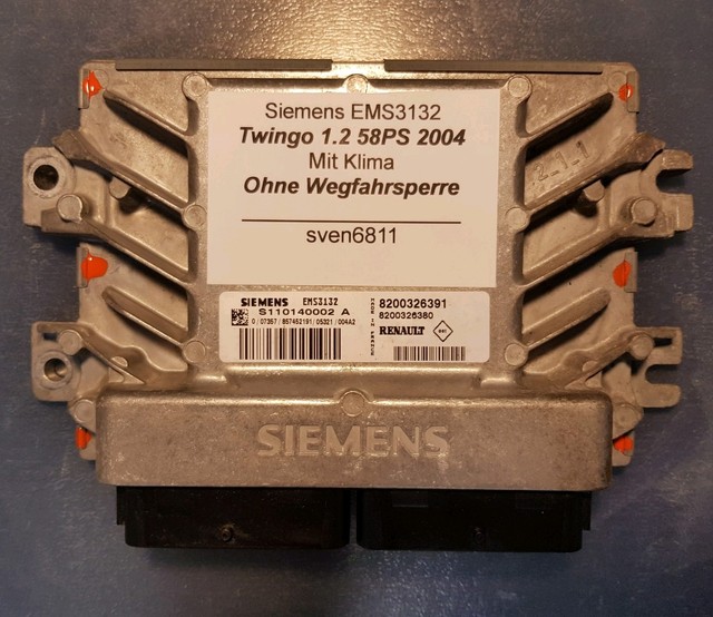 RENAULT Siemens EMS3132 Steuergerät TWINGO online kaufen | eBay