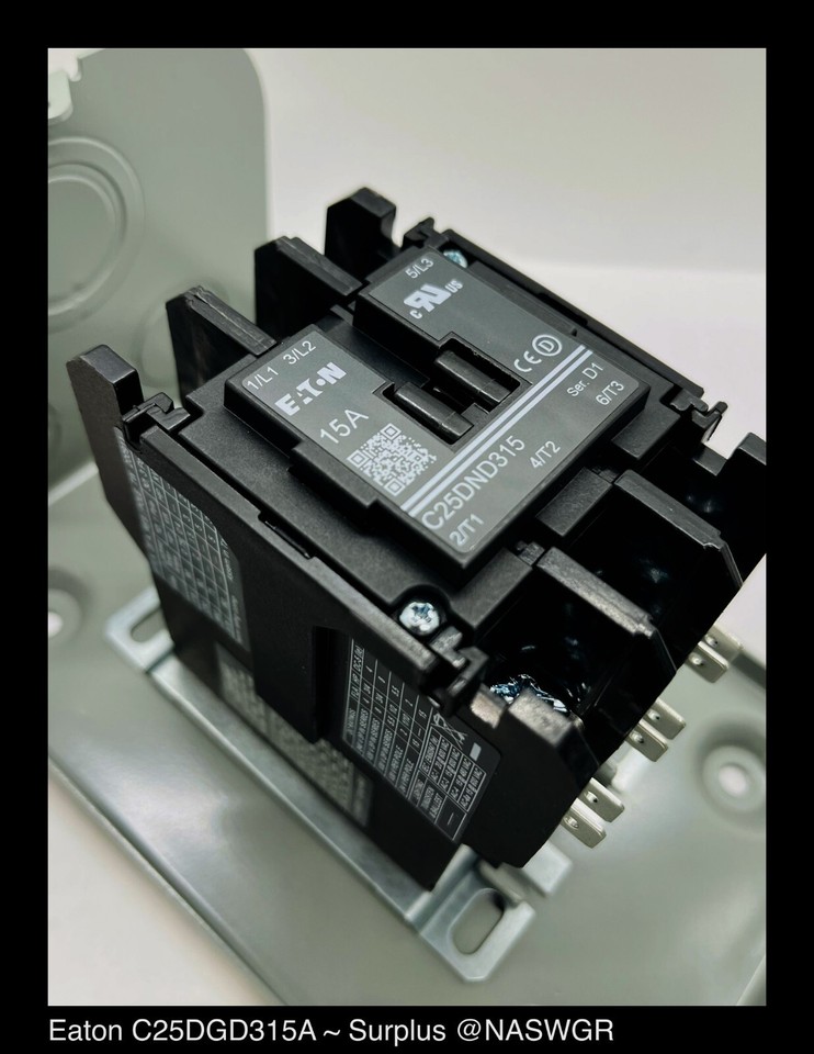 Eaton C25DGD315A definite purpose motor control ~ D1C25DGD315A ~ Unused ...