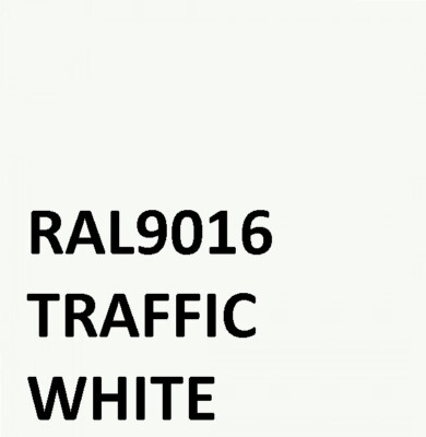 RAL TRAFFIC WHITE RAL 9016 Agricultural Tractor Machinery Enamel Gloss ...
