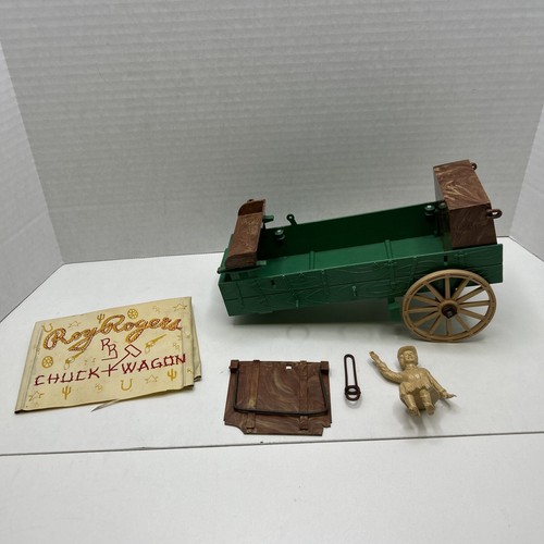Vintage Roy Rogers Chuck Wagon Toy by Ideal, INCOMPLETE FOR PARTS | eBay