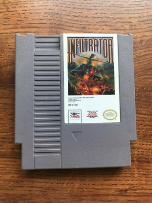 Infiltrator Nintendo NES Game - TESTED - Fast Shipping | eBay