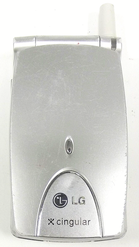LG G4010 - Silver ( AT&T / Cingular ) Very Rare Cellular Flip Phone ...