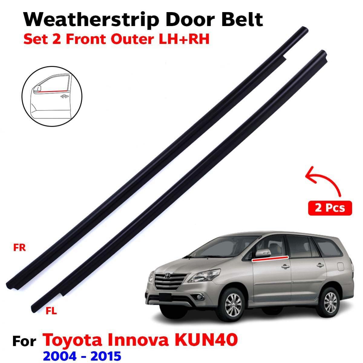For Toyota Kijang Innova KUN40 2004-15 Weatherstrip Door Beltline Out ...