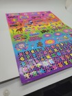 Vintage Lisa Frank Birthday & Seasons Letters Large Jumbo Sticker Sheet ...