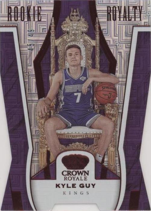2019-20 Panini Crown Royale - Rookie Royalty Kyle Guy #34 Red /49 (RC ...