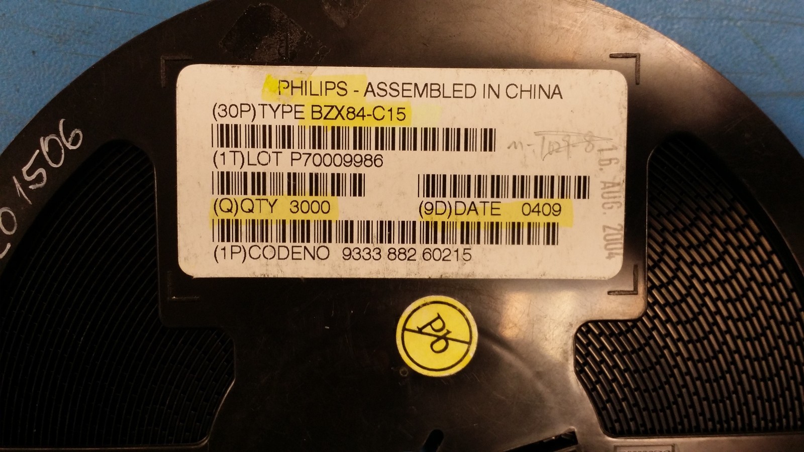 (25 PCS) BZX84-C15 PHILIPS DIODE ZENER 15V 250MW SOT23 | eBay