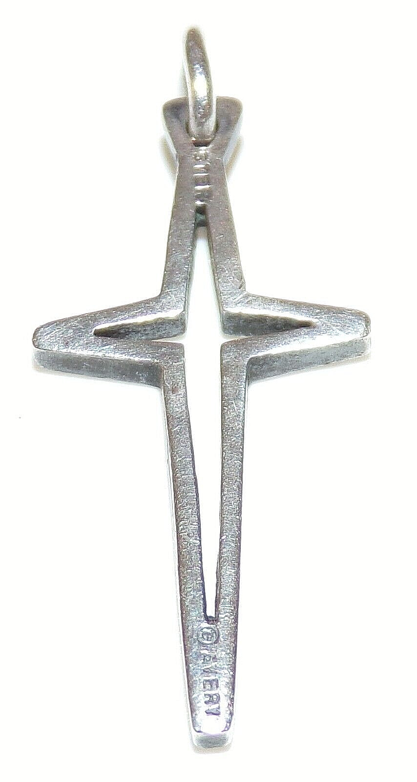James Avery SIGNED STERLING SILVER North Star CROSS P… - Gem