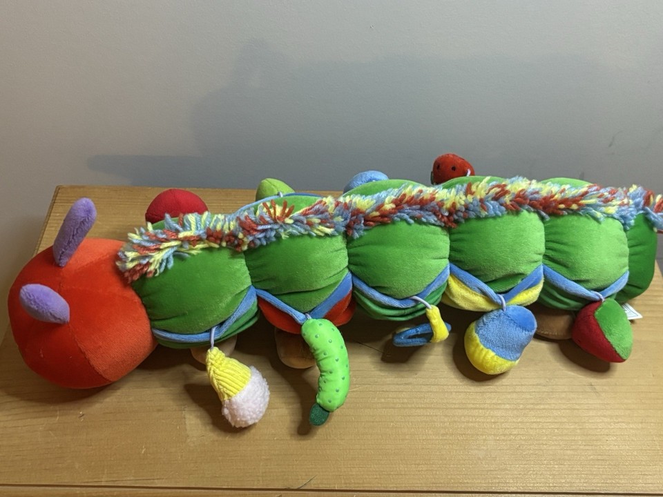 Eric Carle The Very Hungry Caterpillar Plush w/ Food Items Attached ...