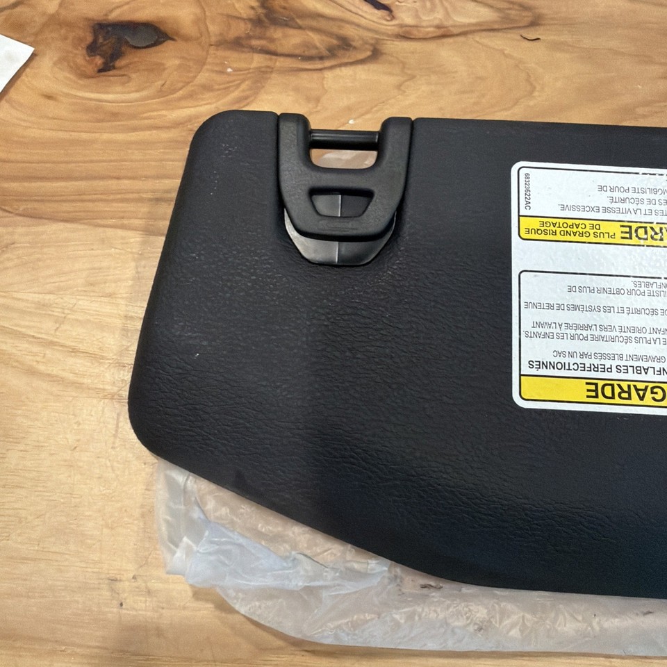 18-22 WRANGLER JL 20-21 GLADIATOR SUN VISOR DRIVER SIDE OEM NEW MOPAR ...