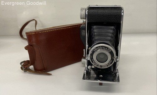 Foldex Foldex-20 Vintage Folding Camera with Case Untested P/R | eBay