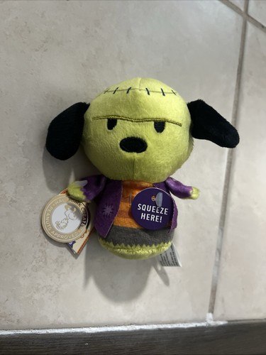 Hallmark Itty Bittys Franken-Snoopy w Sound Peanuts Mini Plush ...
